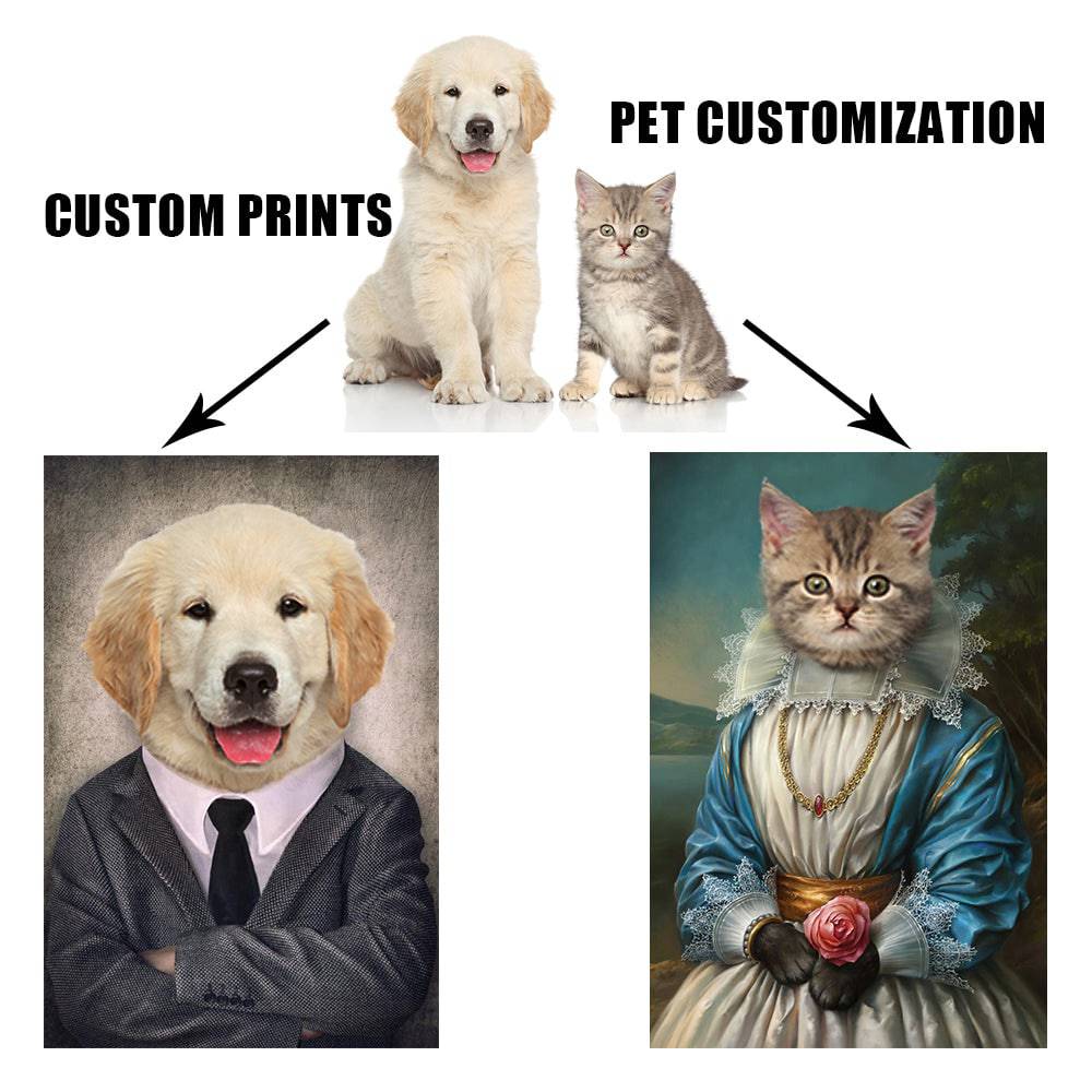 Pet Custom Portrait - FREE TODAY ONLY – Classy Pet Life