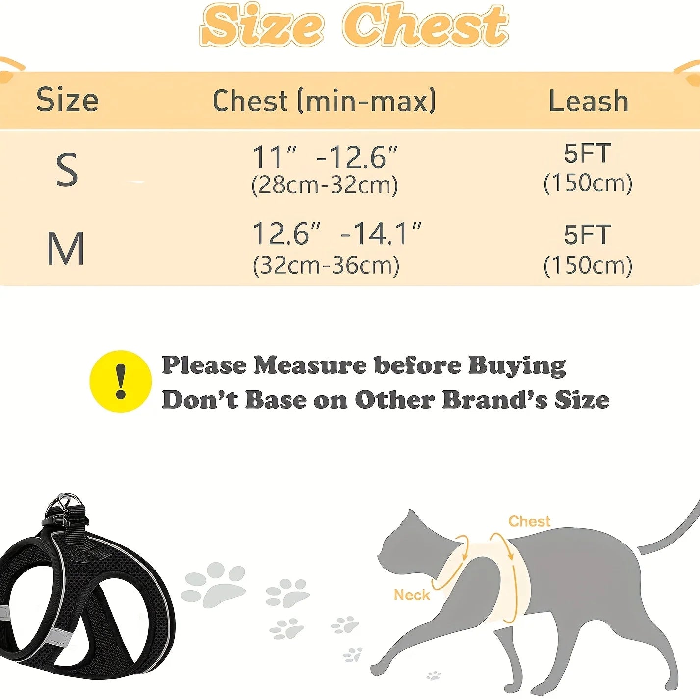 🐾 ClassyPetLife™ Escape-Proof Breathable Cat Harness & Leash – FREE To ...